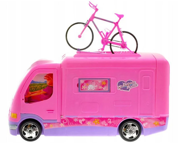 Auto Kamper 50 cm dla lalek Barbie Monster High ☛ Sklep OdiDodi.pl