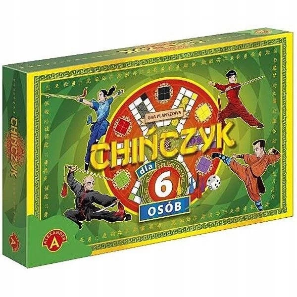 Chińczyk Dla 6 Osób Rodzinna Gra Planszowa Losowa 4+ Alexander 1393 ...