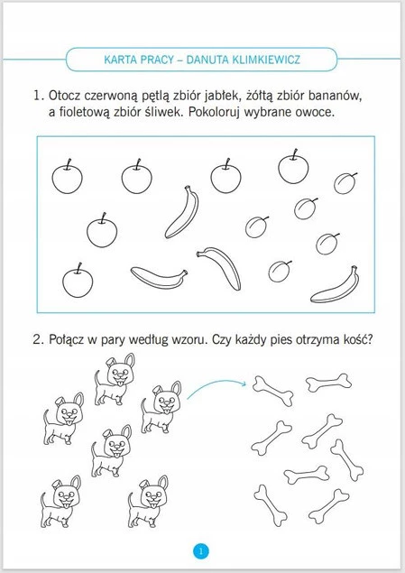 Matematyka Karty pracy Klasa 1 D. Klimkiewicz ☛ Sklep OdiDodi.pl